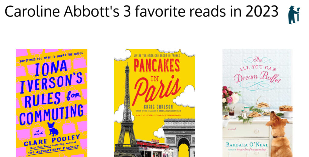 My Three Favorite Reads of 2023 | by Caroline Abbott